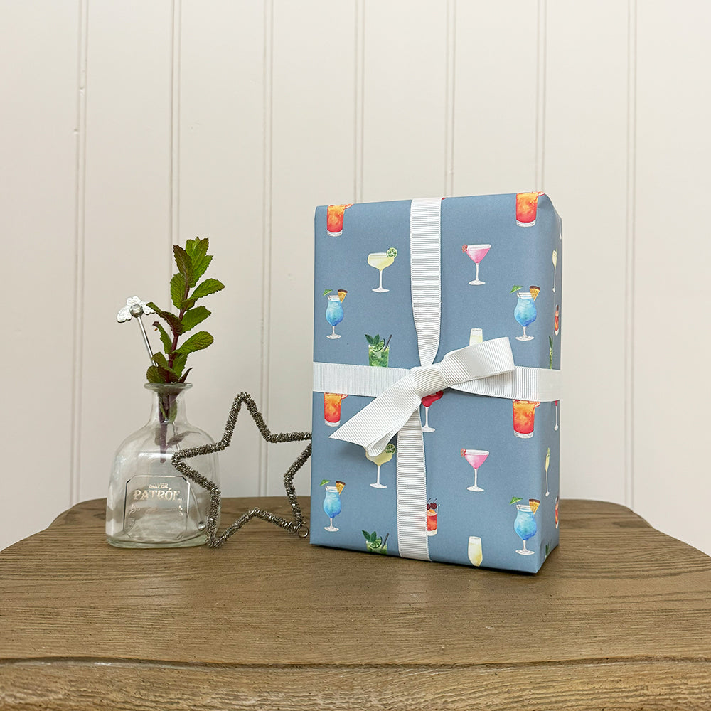 Cocktail Gift Wrap - Single Sheet – Letters To Finley